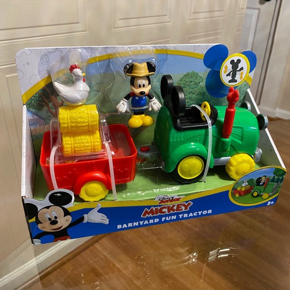 Disney | Toys | New Disney Junior Mickey Barnyard Fun Tractor | Poshmark